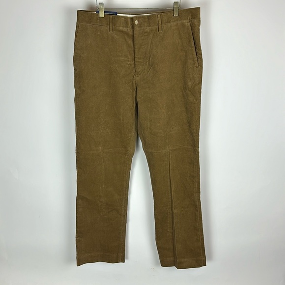 Polo Ralph Lauren | Pants | Polo Ralph Lauren Mens Stretch Classic Fit Corduroy Pants Khaki Size ...